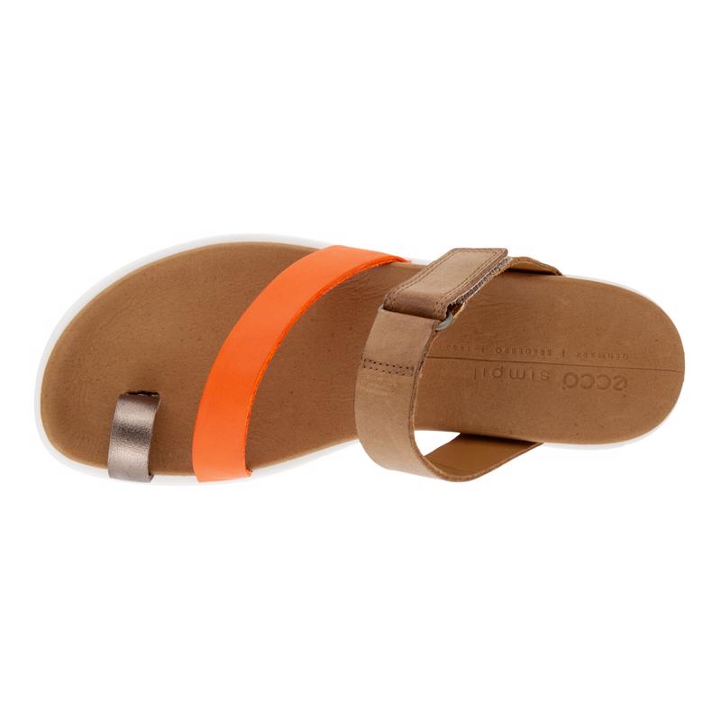 ECCO SIMPIL SANDAL STONE/CALENDULA/WHISKY | ECCO® Middle East A/S